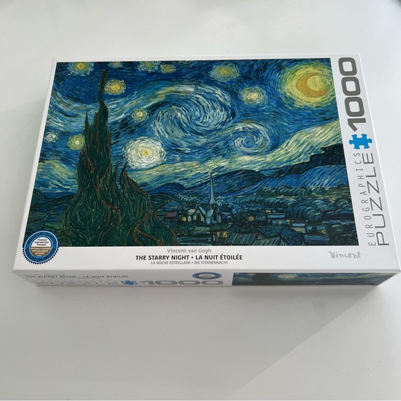 Eurographics | Games | Jigsaw Puzzle 00 Pieces Vincent Van Gogh The ...